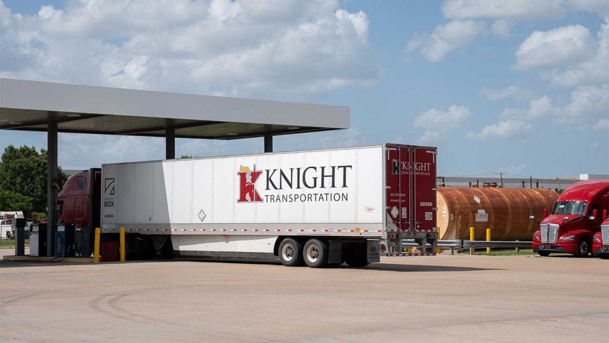 Knight Transportation Trucking Terminal in Dallas, TX | Join Our Team!