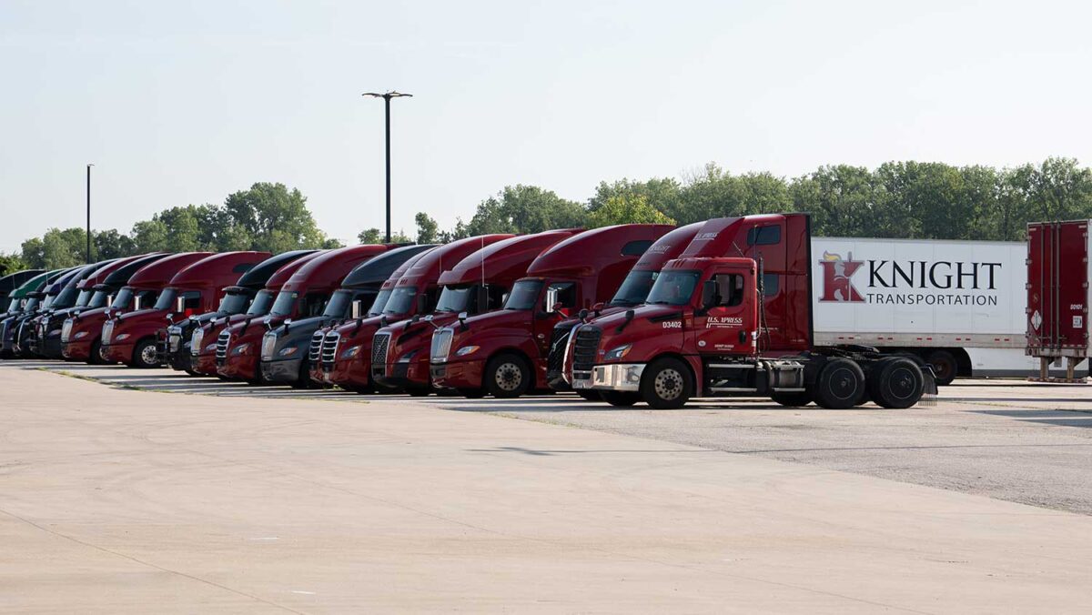 Knight Transportation Trucking Terminal in Indianapolis | Join Our Team!