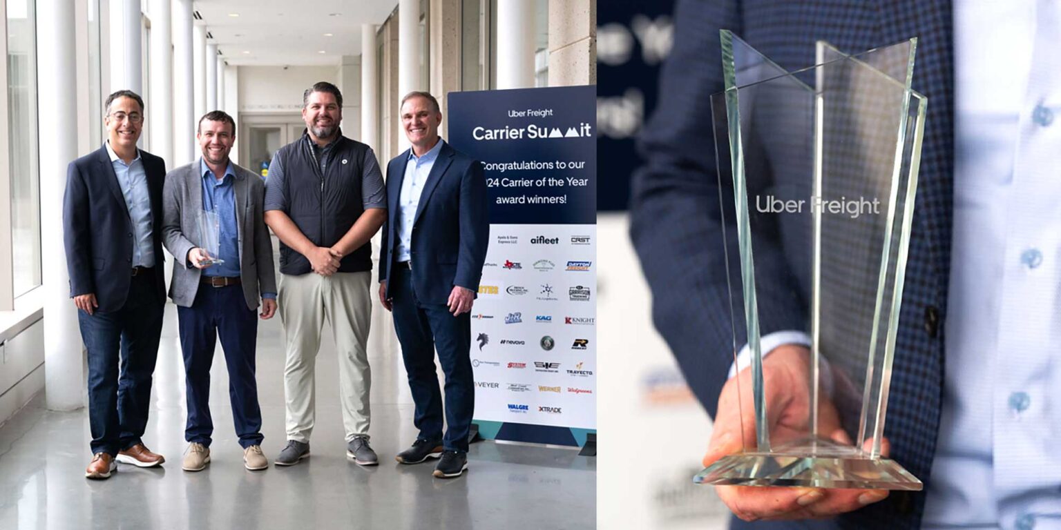 Knight Transportation Named 2024 Carrier of the Year by Uber Freight ...